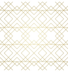 Golden lines geometric seamless pattern Royalty Free Vector