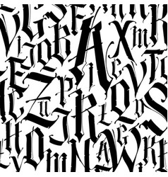 Letter b in gothic style alphabet the symbol Vector Image