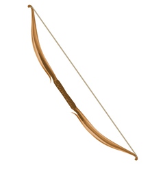 Elven longbow Royalty Free Vector Image - VectorStock