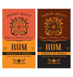 Set of 5 vintage labels layered Royalty Free Vector Image