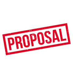 Proposal rubber stamp Royalty Free Vector Image