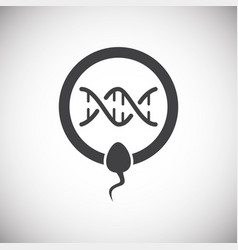 Reproduction related icon on background Royalty Free Vector