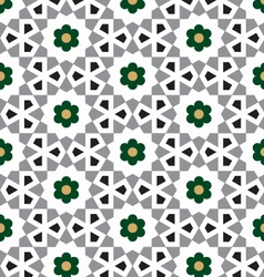 Seamless geometric pattern repeating background Vector Image
