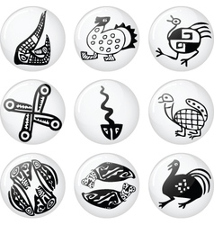 Inca iconography Royalty Free Vector Image - VectorStock