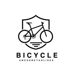 Bike emblems Royalty Free Vector Image - VectorStock