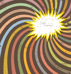 Comic book explosion Royalty Free Vector Image