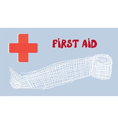First aid with love Royalty Free Vector Image - VectorStock