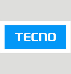 Tecno mobile logo Royalty Free Vector Image - VectorStock