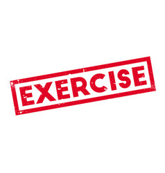 Workout rubber stamp Royalty Free Vector Image