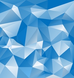 Blue sky yellow harvest polygon triangular pattern