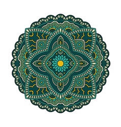 Oriental mandala Royalty Free Vector Image - VectorStock