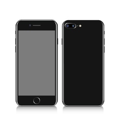 Iphone 12 dummy frame on back side Royalty Free Vector Image
