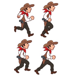 Ninja flying attack game sprite Royalty Free Vector Image