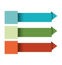 Template empty infographic Royalty Free Vector Image