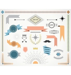 Vintage elements Royalty Free Vector Image - VectorStock