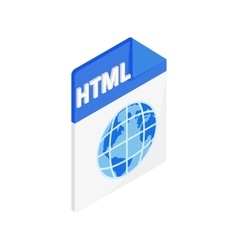 Nail file icon isometric 3d style Royalty Free Vector Image