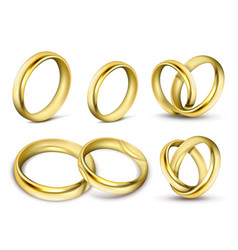 Glow gold infinity symbol or circles with sparkles