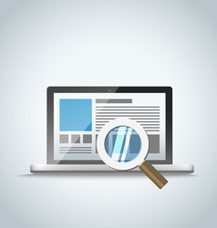 Laptop keyboard Royalty Free Vector Image - VectorStock