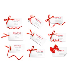 Gift card templates Royalty Free Vector Image - VectorStock