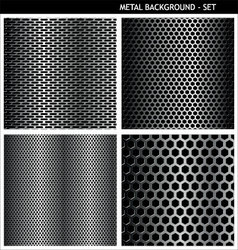 Perforated metal plate Royalty Free Vector Image