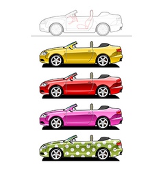 Hardtop Royalty Free Vector Image - VectorStock