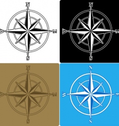 Compass rose Royalty Free Vector Image - VectorStock