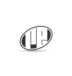 Initial letter re logo template design Royalty Free Vector