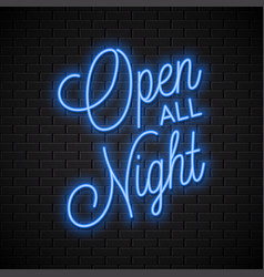 Party time neon sign Royalty Free Vector Image