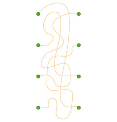 Maze game education game game template Royalty Free Vector