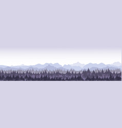 Beautiful panoramic view Royalty Free Vector Image