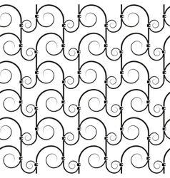 Wrought iron pattern Royalty Free Vector Image