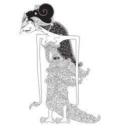 Puntadewa Royalty Free Vector Image - VectorStock