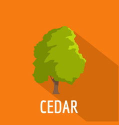 Birch leaf icon flat style Royalty Free Vector Image