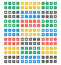 Universal Icon Set 25 icons for website and app Vector Image