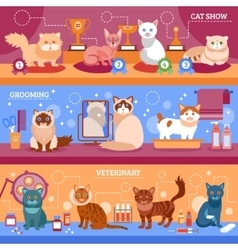 Pet shop banners Royalty Free Vector Image - VectorStock