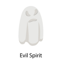 Evil spirit Royalty Free Vector Image - VectorStock