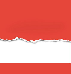 Torn paper isolated Royalty Free Vector Image - VectorStock