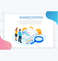 Isometric infographic elements Royalty Free Vector Image