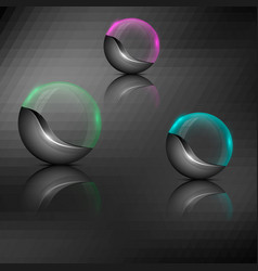 Set of different shield emblems Royalty Free Vector Image