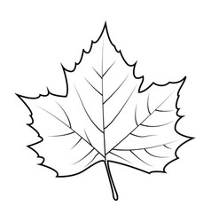 Thanksgiving outline object Royalty Free Vector Image