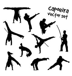 Capoeira set Royalty Free Vector Image - VectorStock