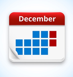 Countdown number and calendar icon outline icon Vector Image