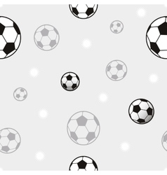 Soccer ball seamless pattern texture Royalty Free Vector