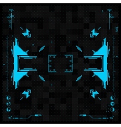 User interface neon icons Royalty Free Vector Image