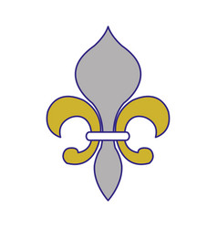 Fleur de lis symbol Royalty Free Vector Image - VectorStock