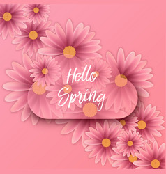 Hello weekend poster Royalty Free Vector Image