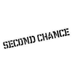 Second chance rubber stamp Royalty Free Vector Image