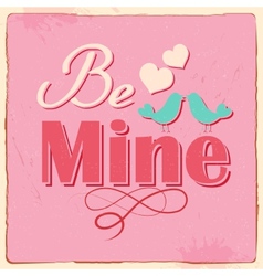 Teddy bear in retro love background Royalty Free Vector