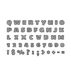 Font design for word math with student Royalty Free Vector