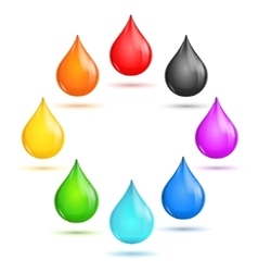 Drops Royalty Free Vector Image - VectorStock